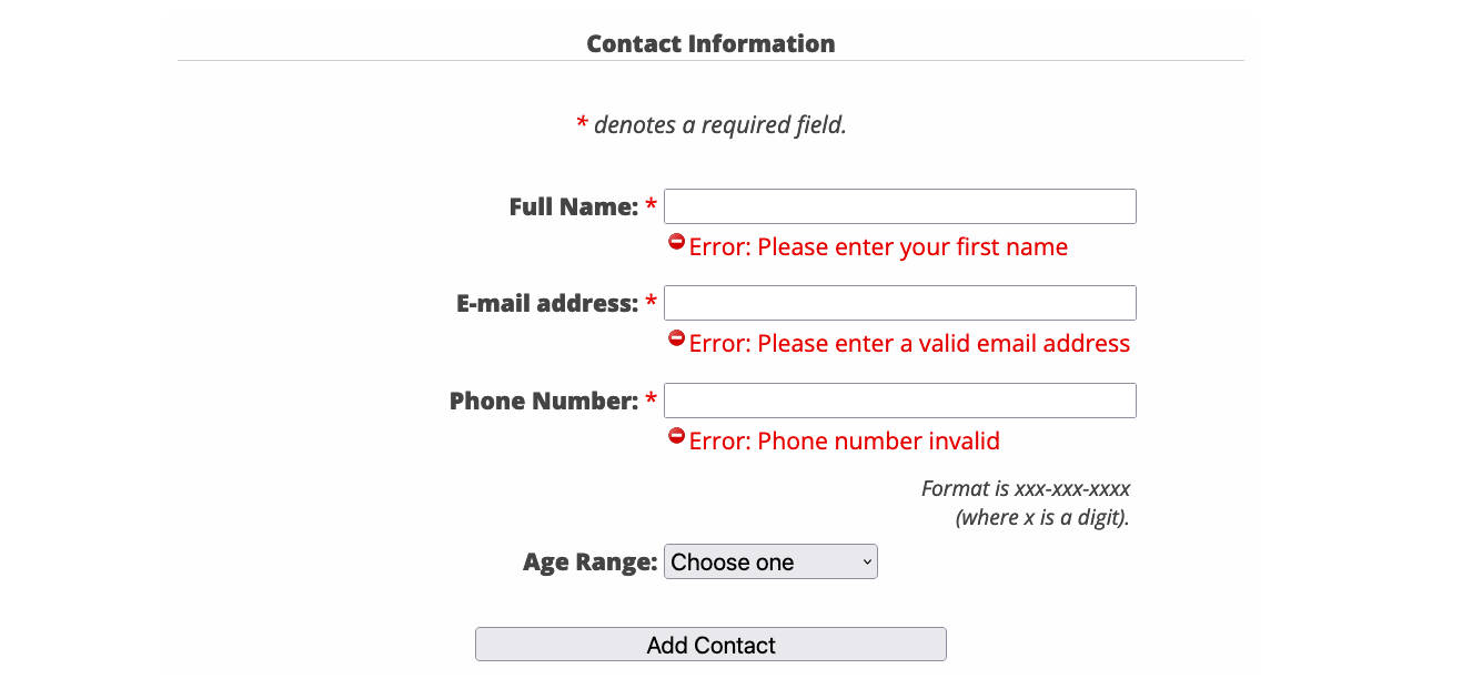 How to Ensure Accessible Form Validation and Error Checking - The ...