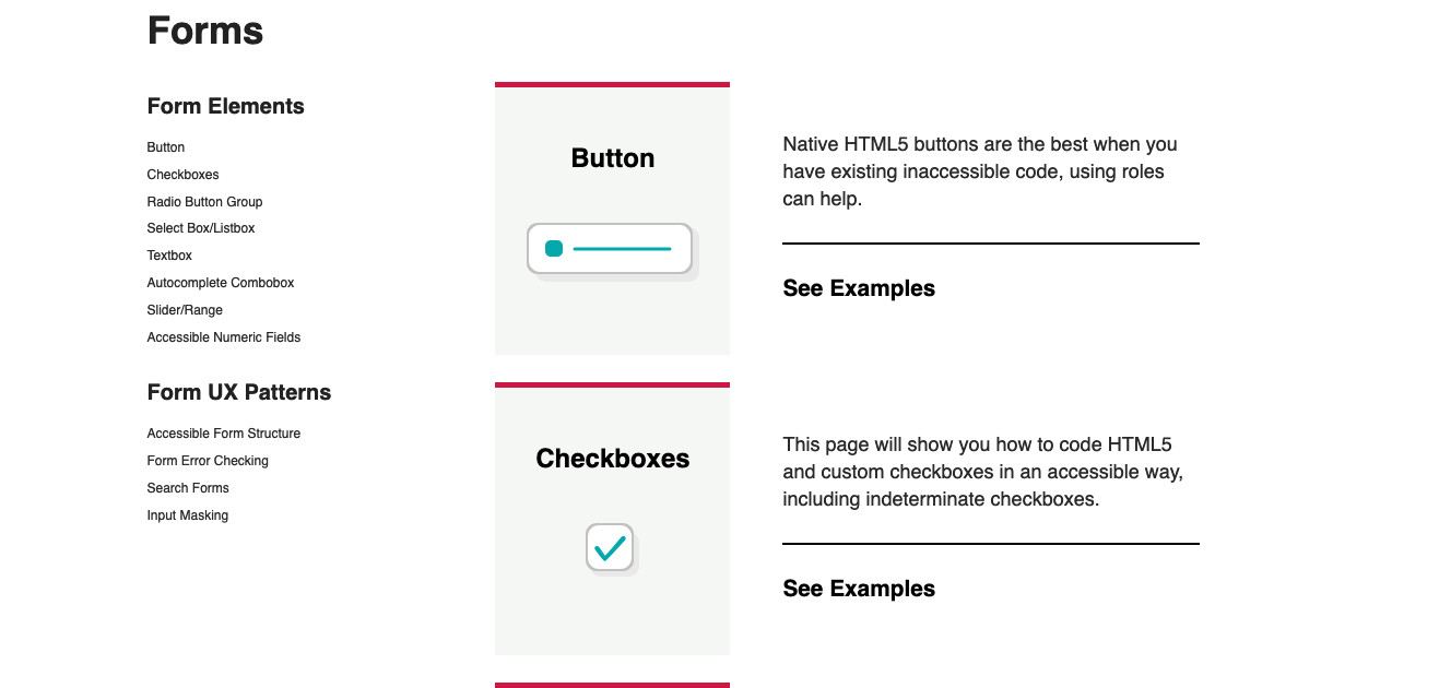 Forms - The Enable Project